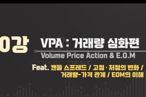 [트레이딩 교육방송] 20강 : VPA 심화편 - 캔들 스프레드 & EOM